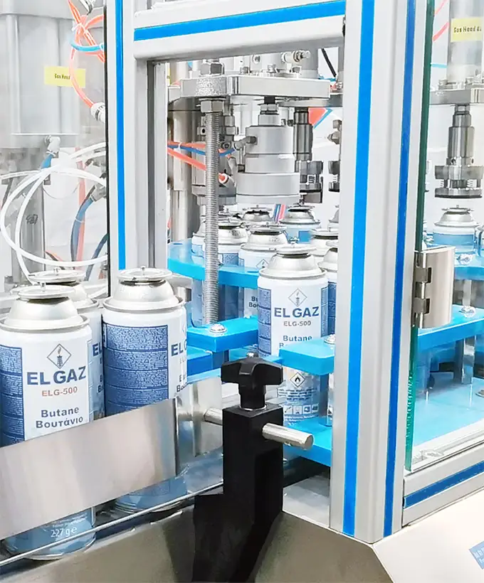 LP - Butane Cartridge Gas Filling Machine